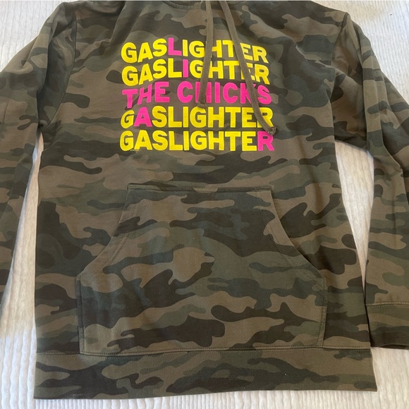 The Chicks | Tops | Authentic Gas Liar Camo Hoodie Sweatshirt The ...